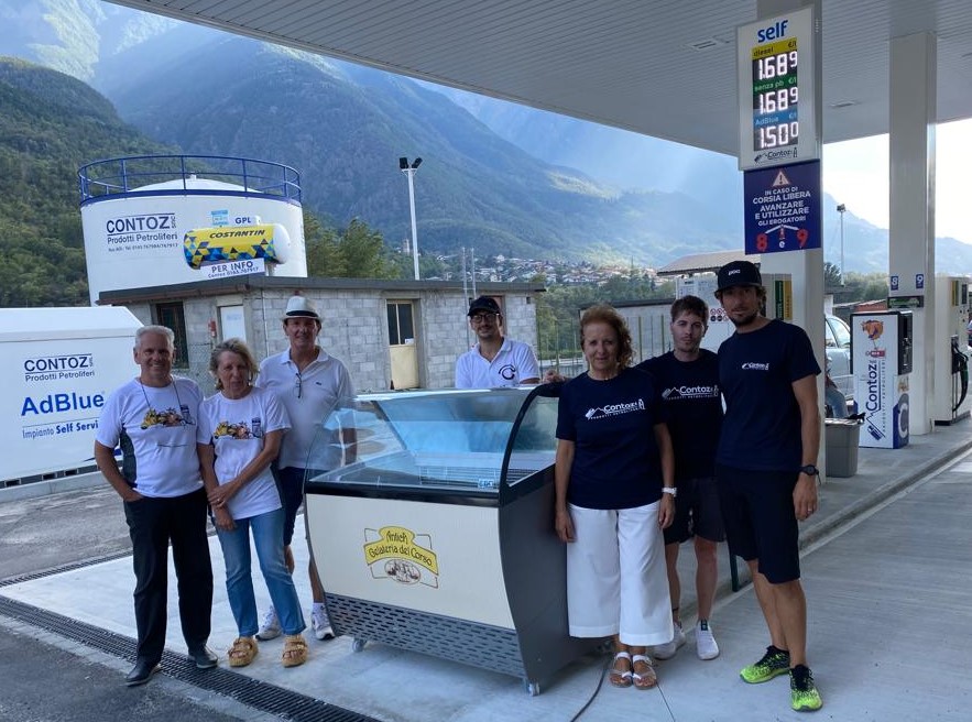 Gelato gratis da Contoz Petroli, un successo l'inaugurazione del nuovo ...