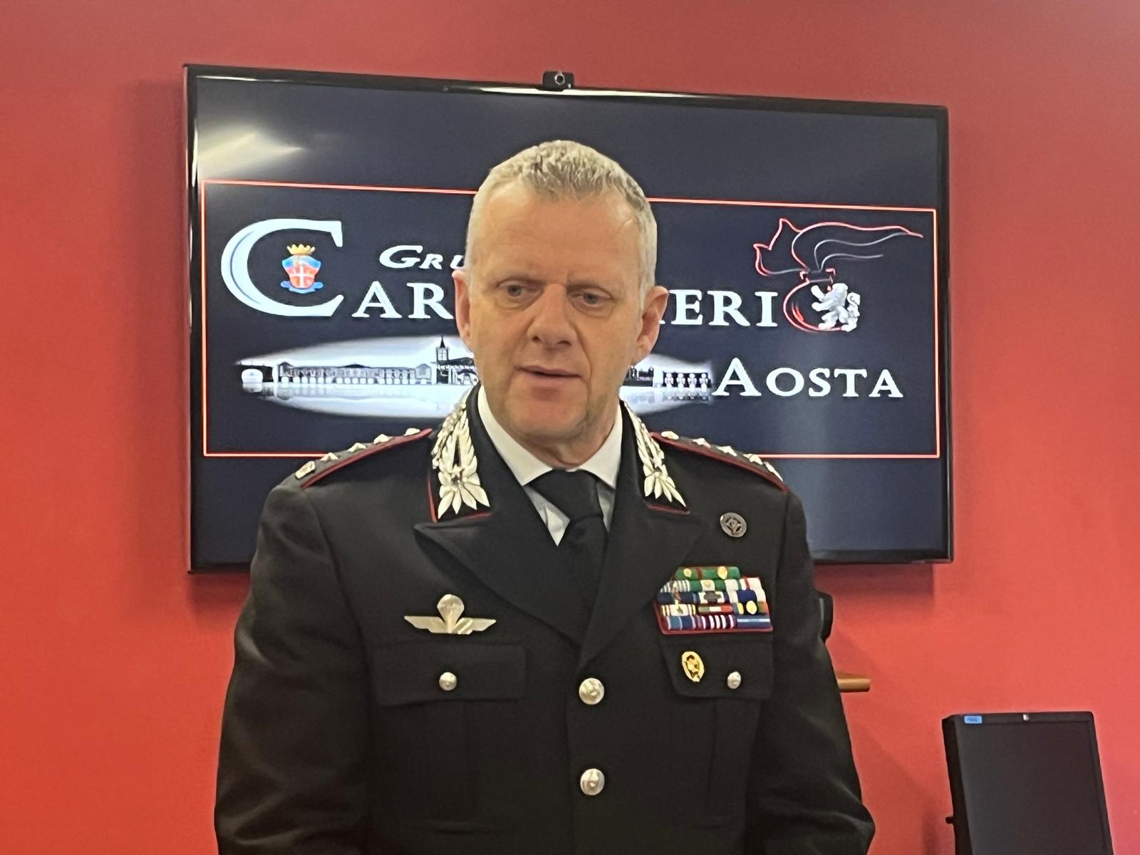 Il comandante del Gruppo CC di Aosta, Livio Propato, promosso ...