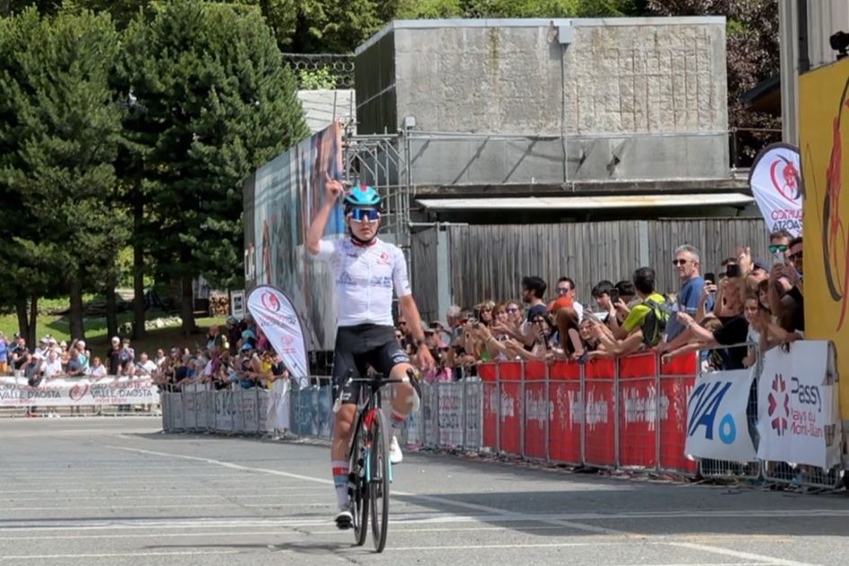 Ciclismo: Giro della Valle d'Aosta, Jarno Widar maglia gialla - La ...